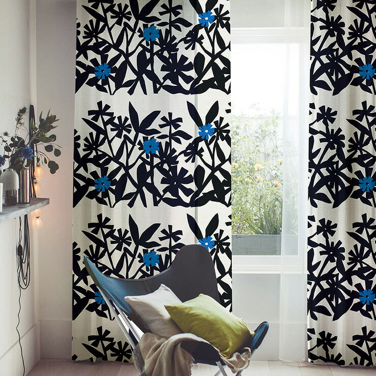 日本製 カーテン KUCHINASHI クチナシ DESIGN LIFE デザインライフ 幅100cm 丈135cm 丈178cm 丈200 – madokara